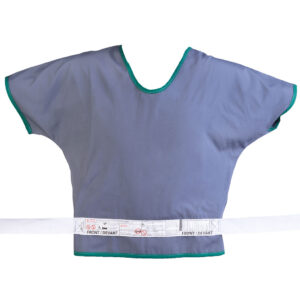 Restraint vest with zipper on shoulders for IV access - Belpro